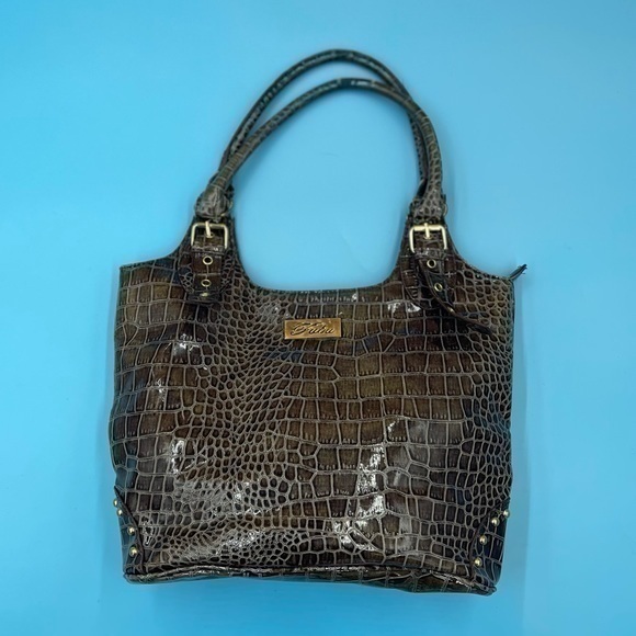 FUBU | Bags | Y2k Fubu The Collection Faux Leather Bag | Poshmark